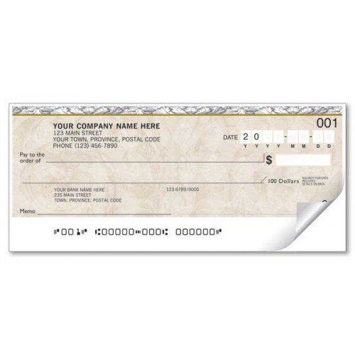 Personal Cheques (Festoon & Skipper) - FS | Ace Printing Canada Inc.